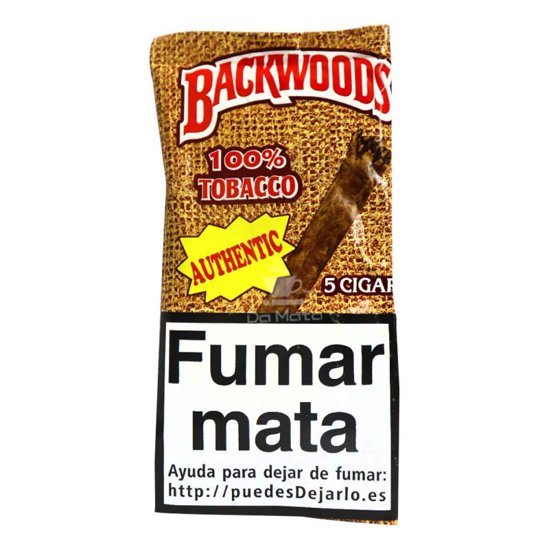 Backwoods Authentic sabor baunilha | Tabacaria da Mata