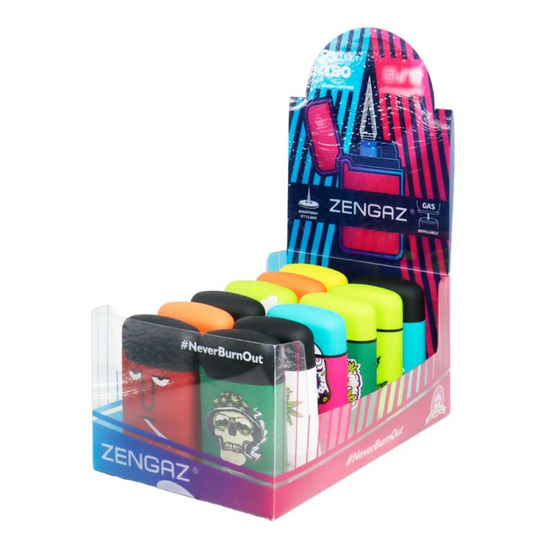 Caixa de Maçarico Zengaz ZL-3E | Tabacaria da Mata