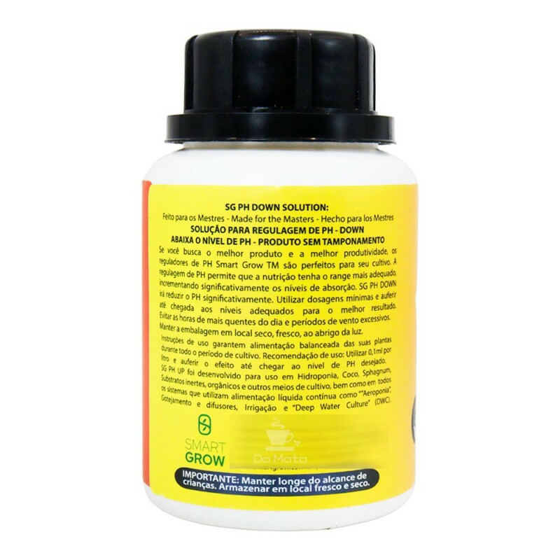 Fertilizante Smart Grow Ph Down 250ml - Tabacaria Da Mata