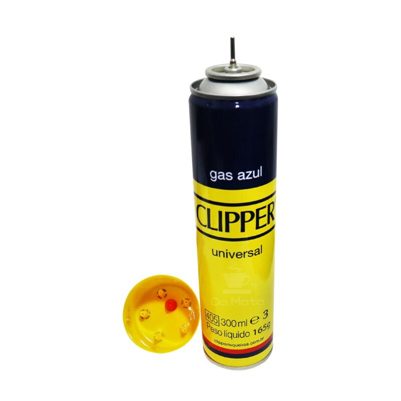 Gás Butano Clipper Azul - Tabacaria da Mata