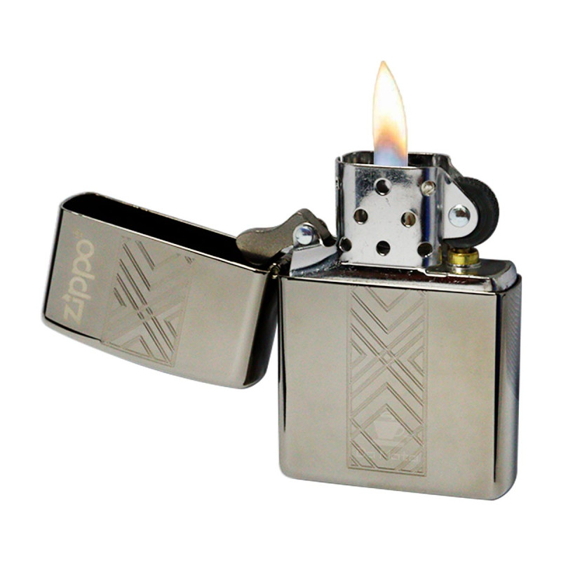 Isqueiro Zippo 49163 Luxury Design - Tabacaria Da Mata