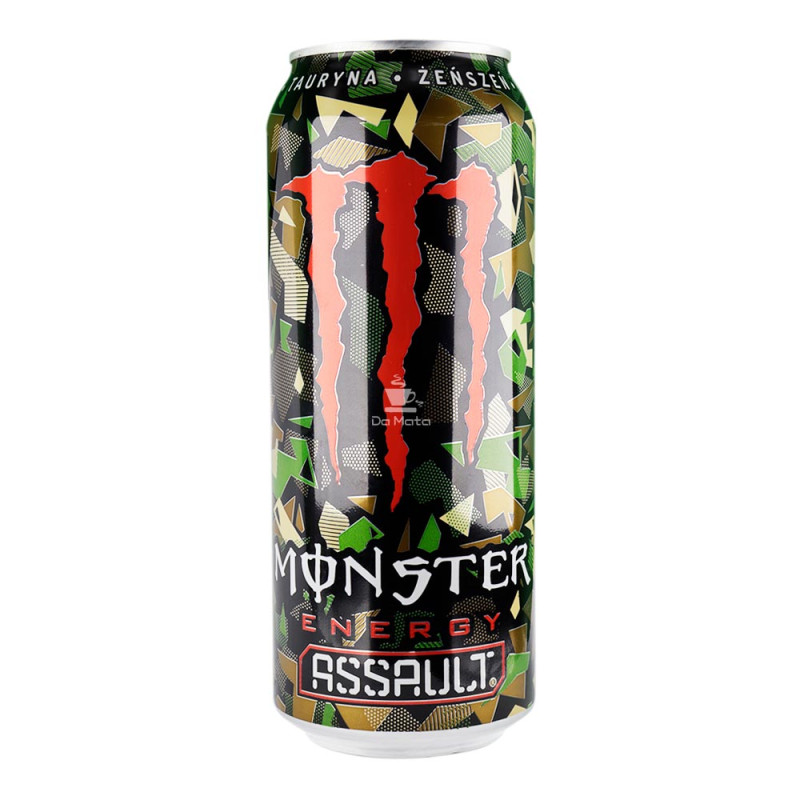 Energético Monster Energy Assault 500ml | Tabacaria Da Mata