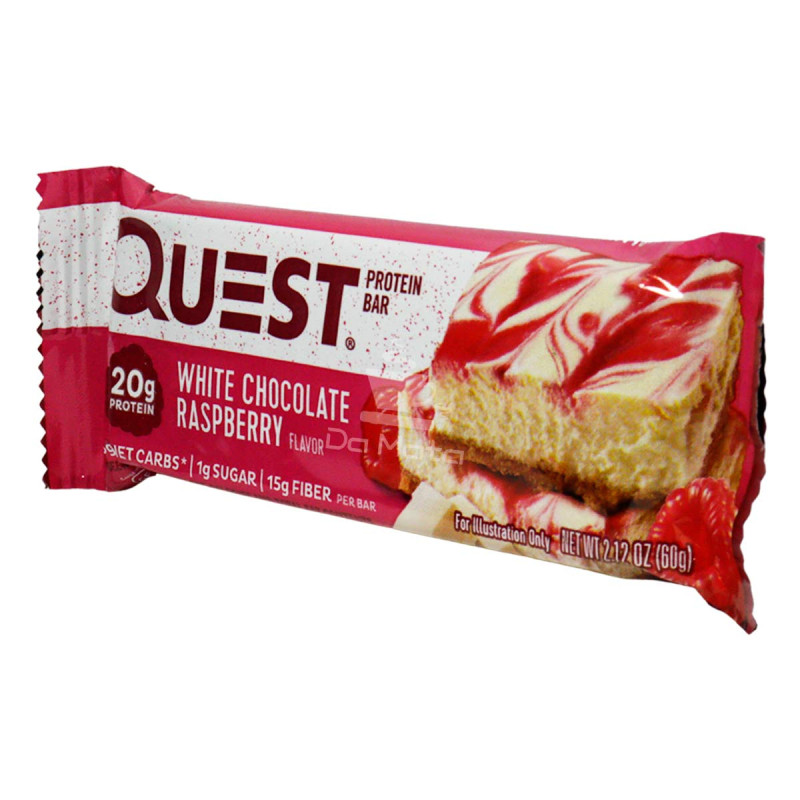 Barra Quest White Chocolate Raspberry | Tabacaria da Mata