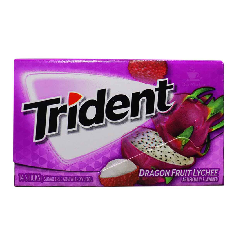 Chiclete Trident Importado Pitaia- Da Mata Café