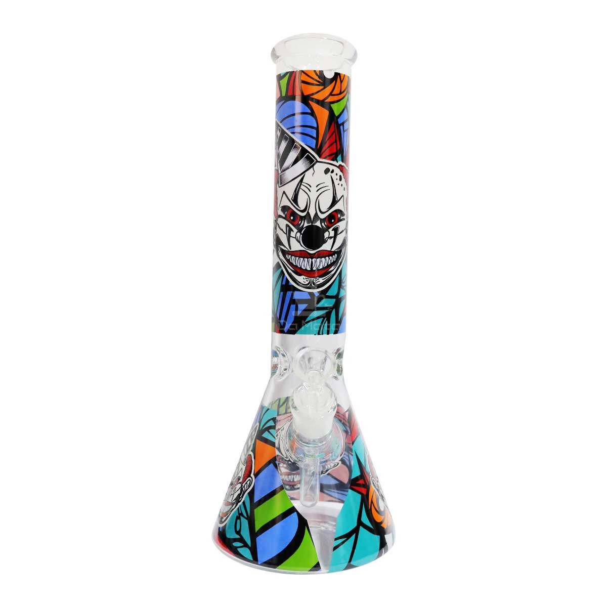 Bong de Vidro Grande Clown Birthday - Tabacaria da Mata