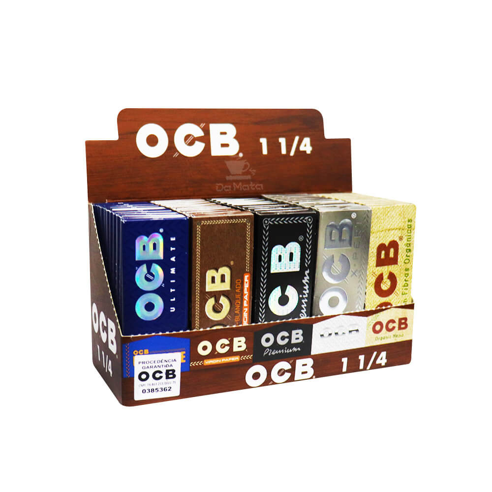 Caixa de Seda Mix OCB 1 1/4 - Tabacaria da Mata