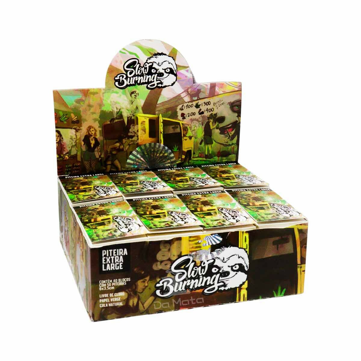 Caixa Piteira Slow Burning Extra Large | Tabacaria da Mata