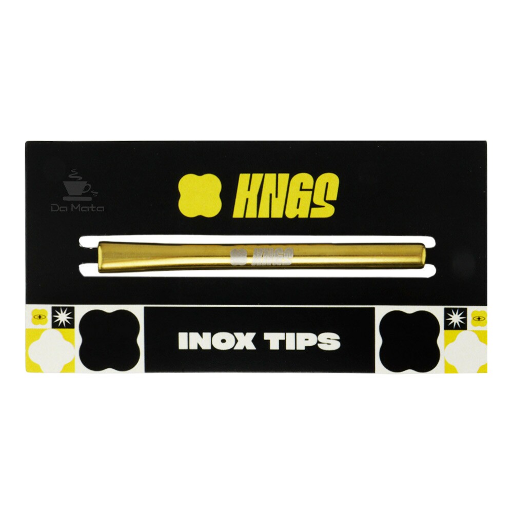 Piteira Kings de Inox 6mm - Tabacaria Da Mata