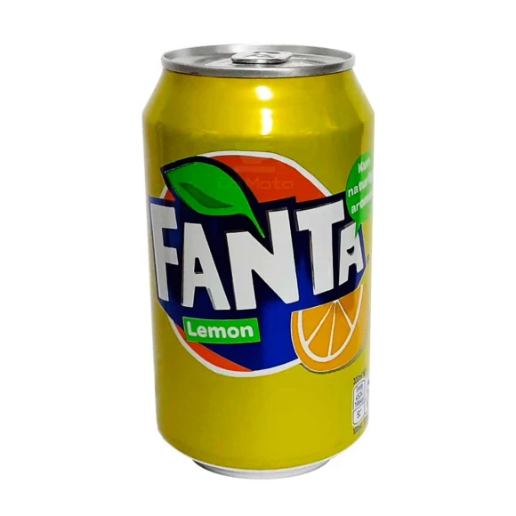 Refrigerante Importado Fanta Lemon 330ml | Tabacaria Da Mata