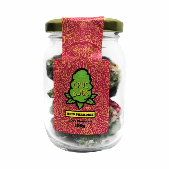 Chocolate Croc Buds Acid Paradise 100g - Tabacaria da Mata