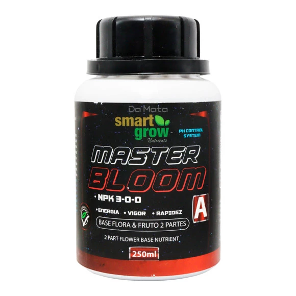 Fertilizante Smart Grow Master Bloom A 250ml - Tabacaria Da Mata