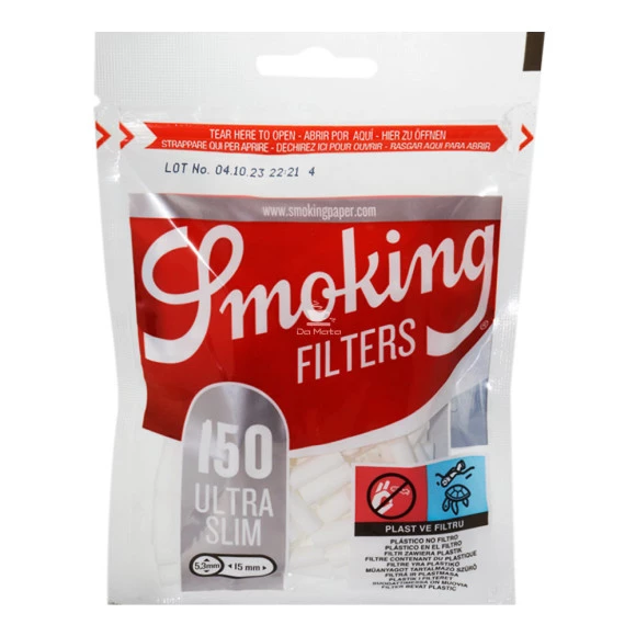 Filtro Smoking Ultra Slim - Tabacaria da Mata