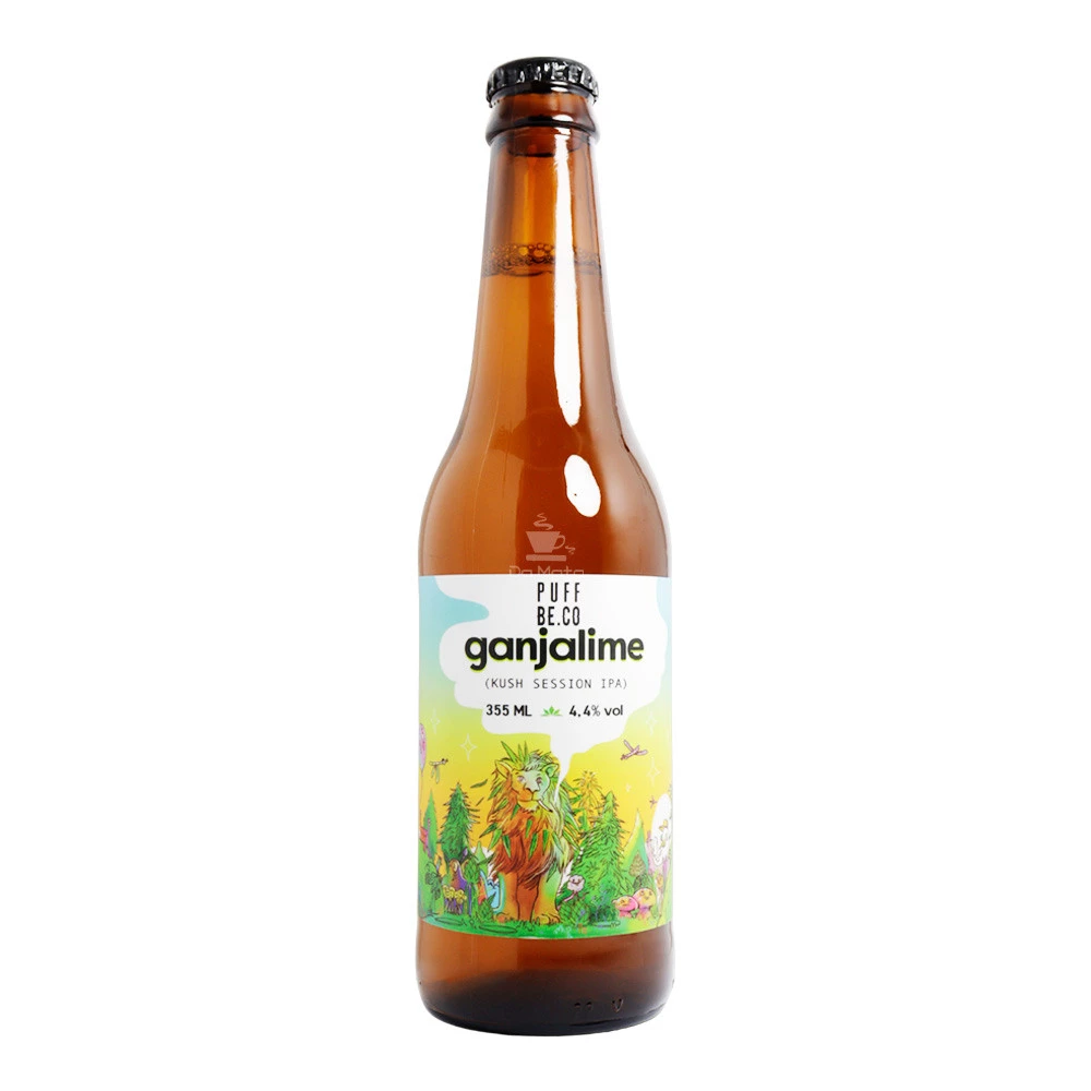 Cerveja Puff Beer Ganjalime 355 ml | Tabacaria da Mata