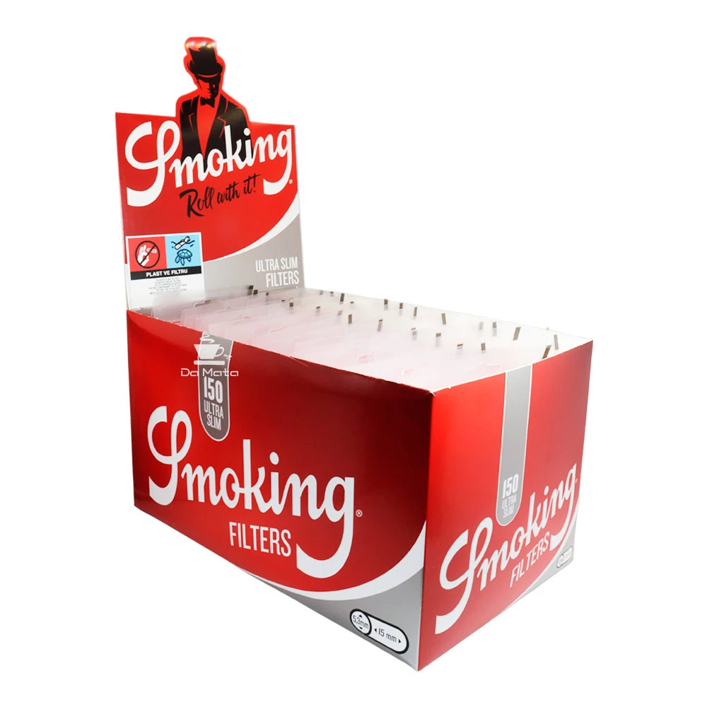 Caixa de Filtro Smoking Ultra Slim - Tabacaria da Mata